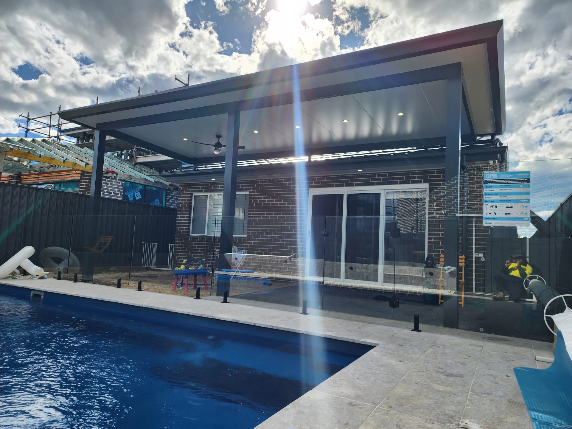 Aluminum (Colorbond, Flatdek, Insulated) Pergola - Up Pergolas Pty Ltd